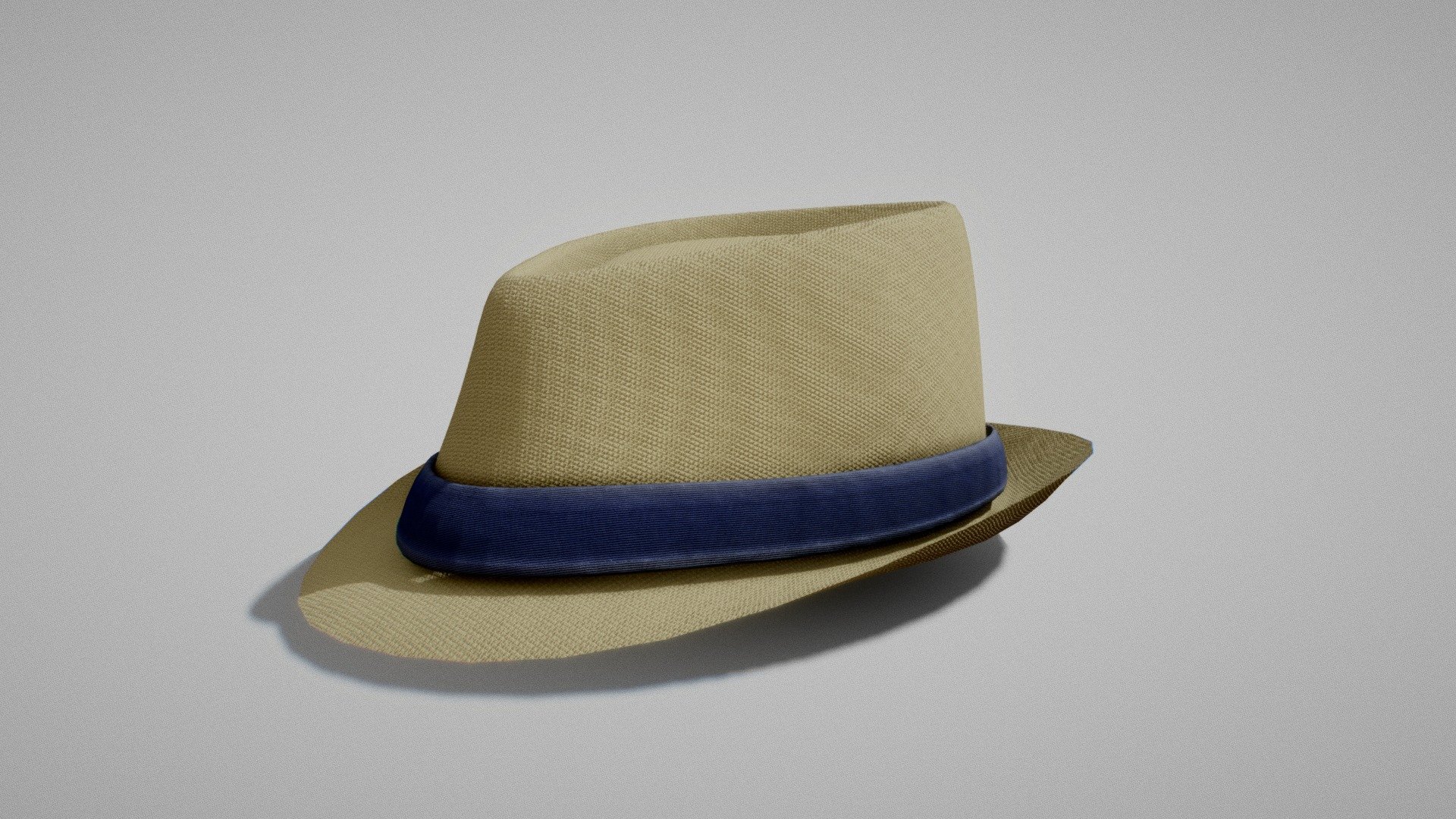 Straw Hat Fedora - Buy Royalty Free 3D model by Isaack - Tacko The 3D ...