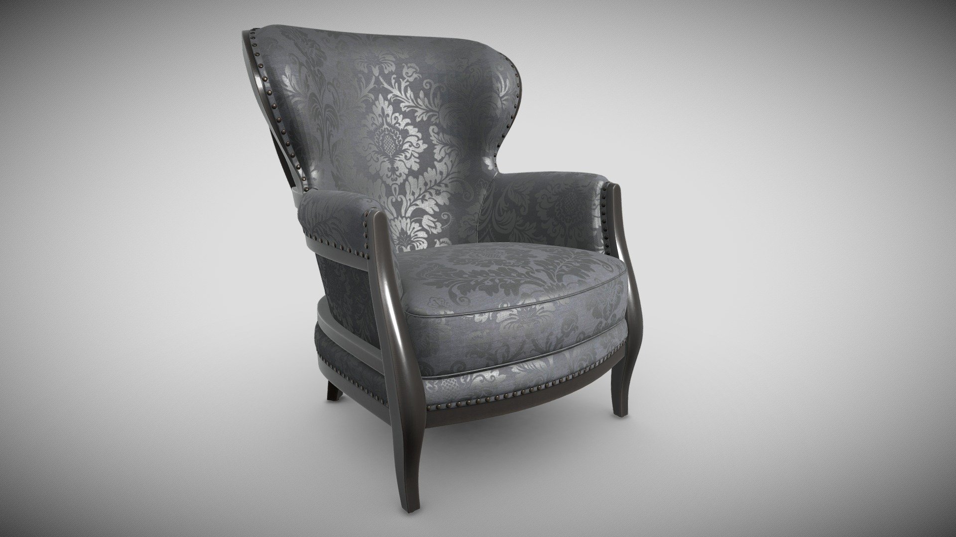 SAM MOORE Calhoun Chair Black - 3D model by Ziroga (@rendering.by ...