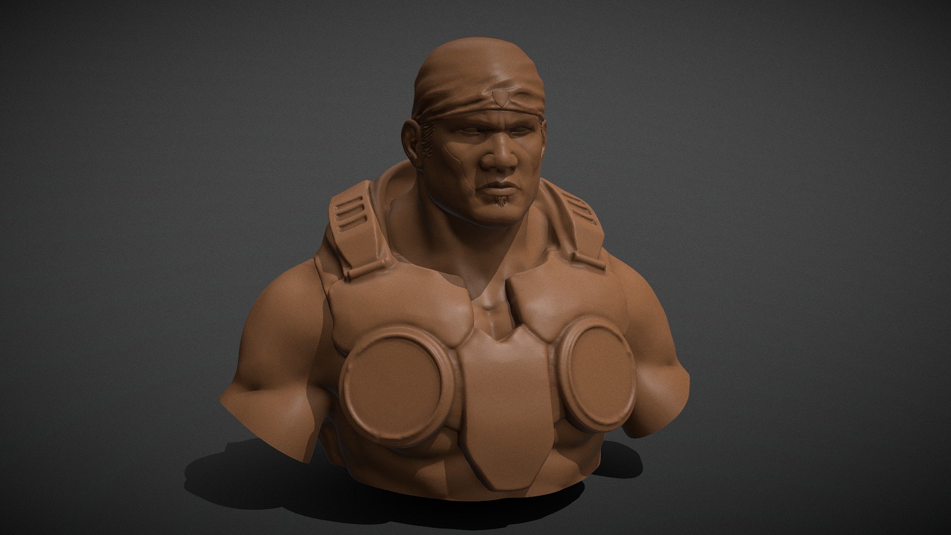 Marcus Fenix | 3D Sculpt - 3D model by Elemental Game Studio ...