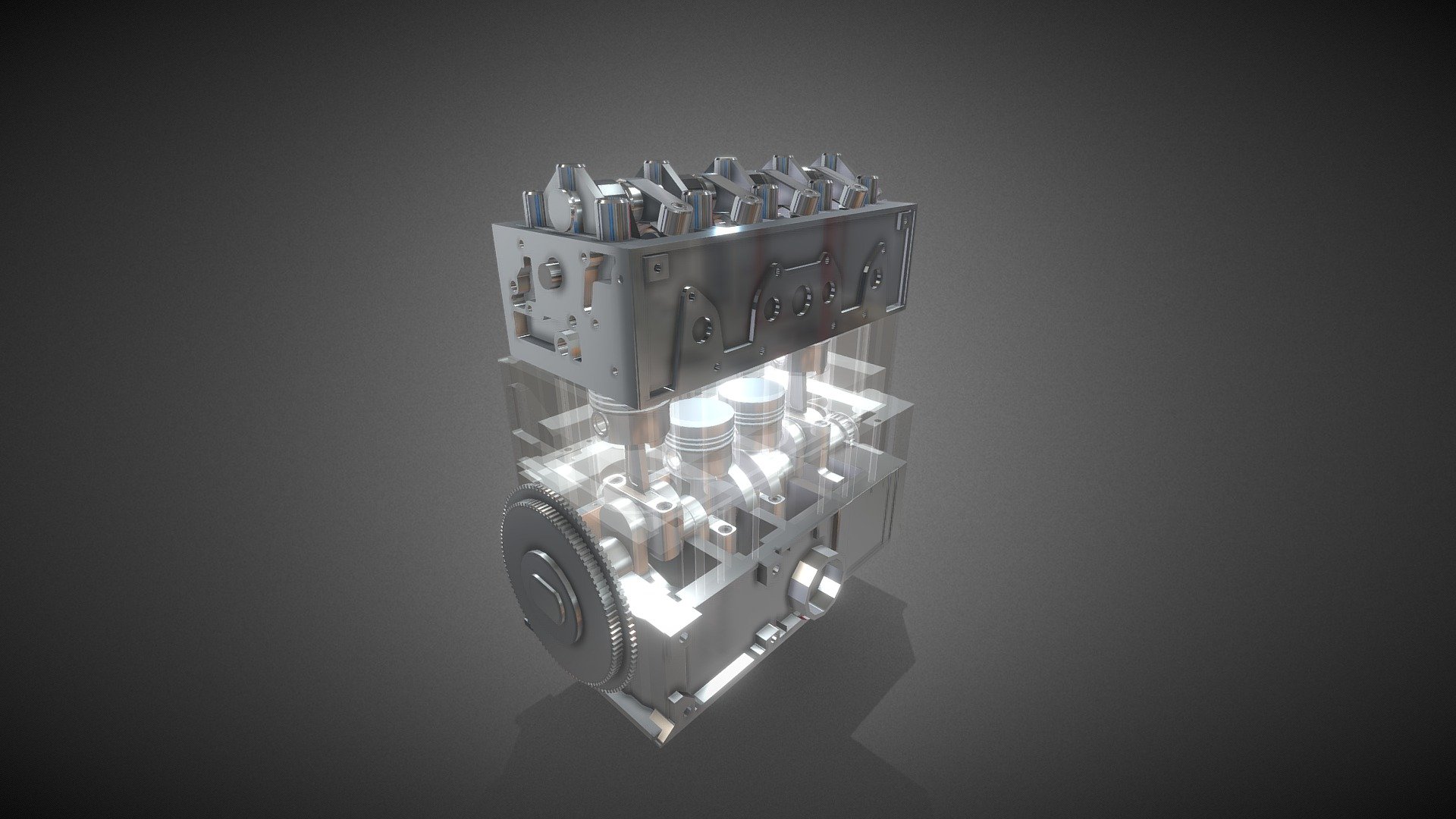 Engine - 3D model by Leandro Naldei (@leandronaldei) [2305980] - Sketchfab