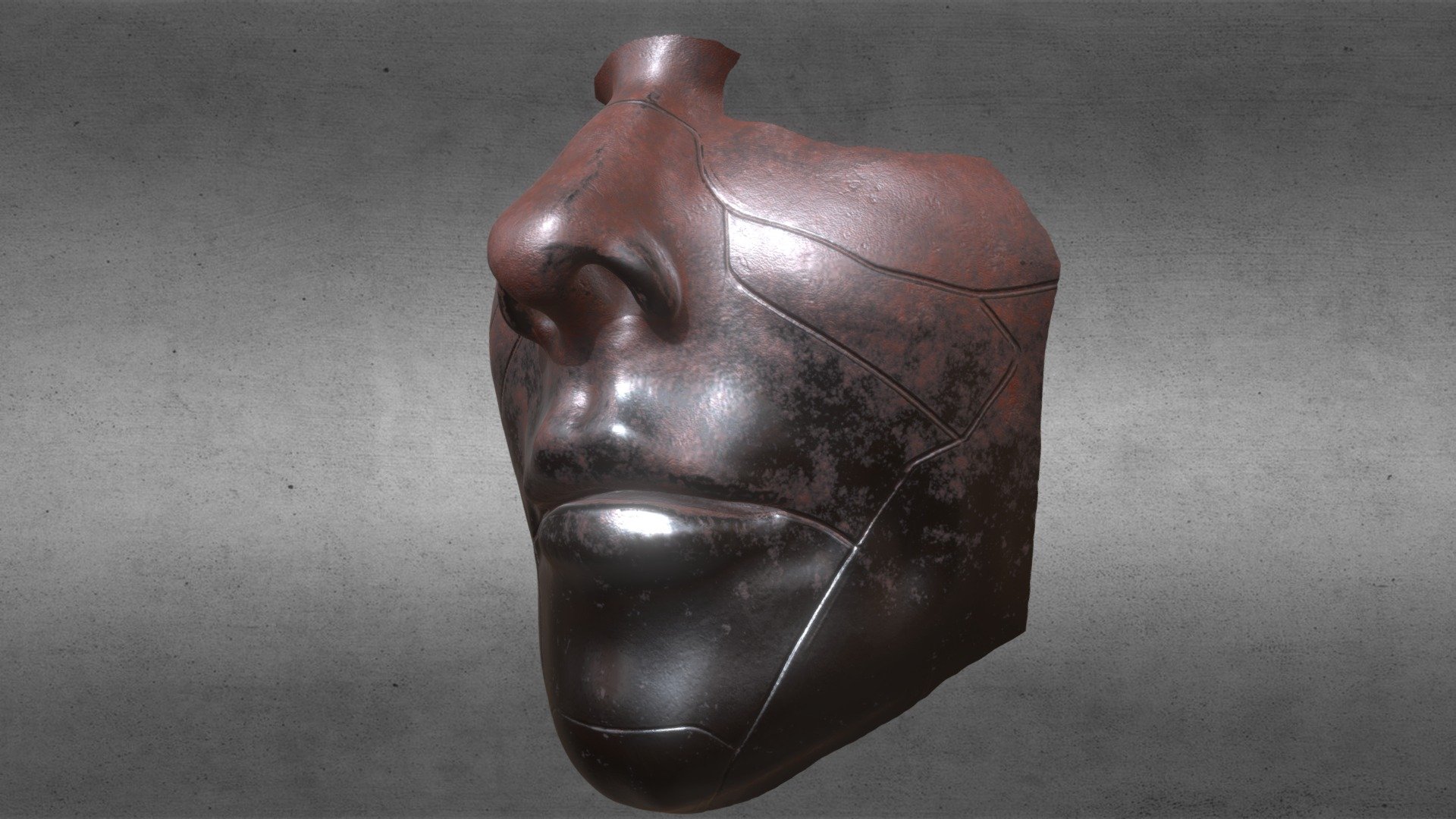 Nose & Mouth Prototipe #SculptJanuary18 - 3D model by Mikey G (@mags ...