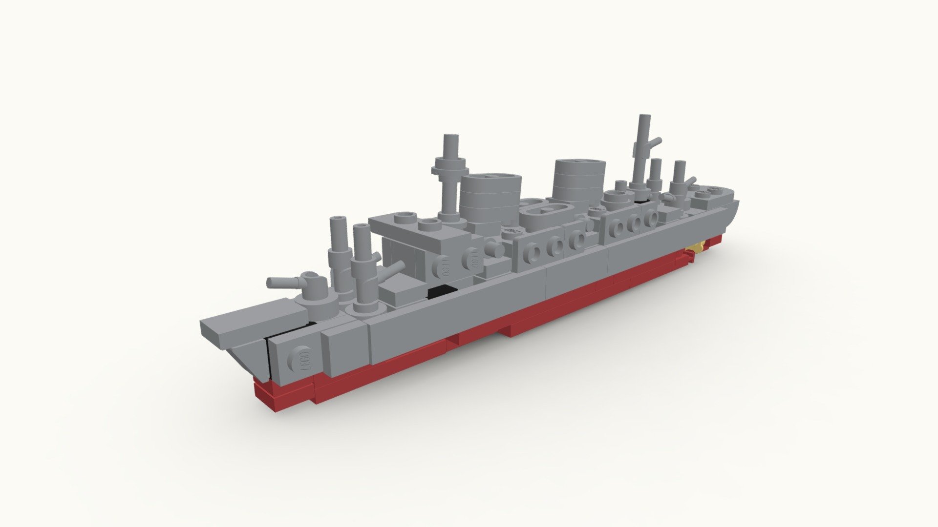 LEGO USS West Point MOC [#186] - Download Free 3D model by The Bobby ...