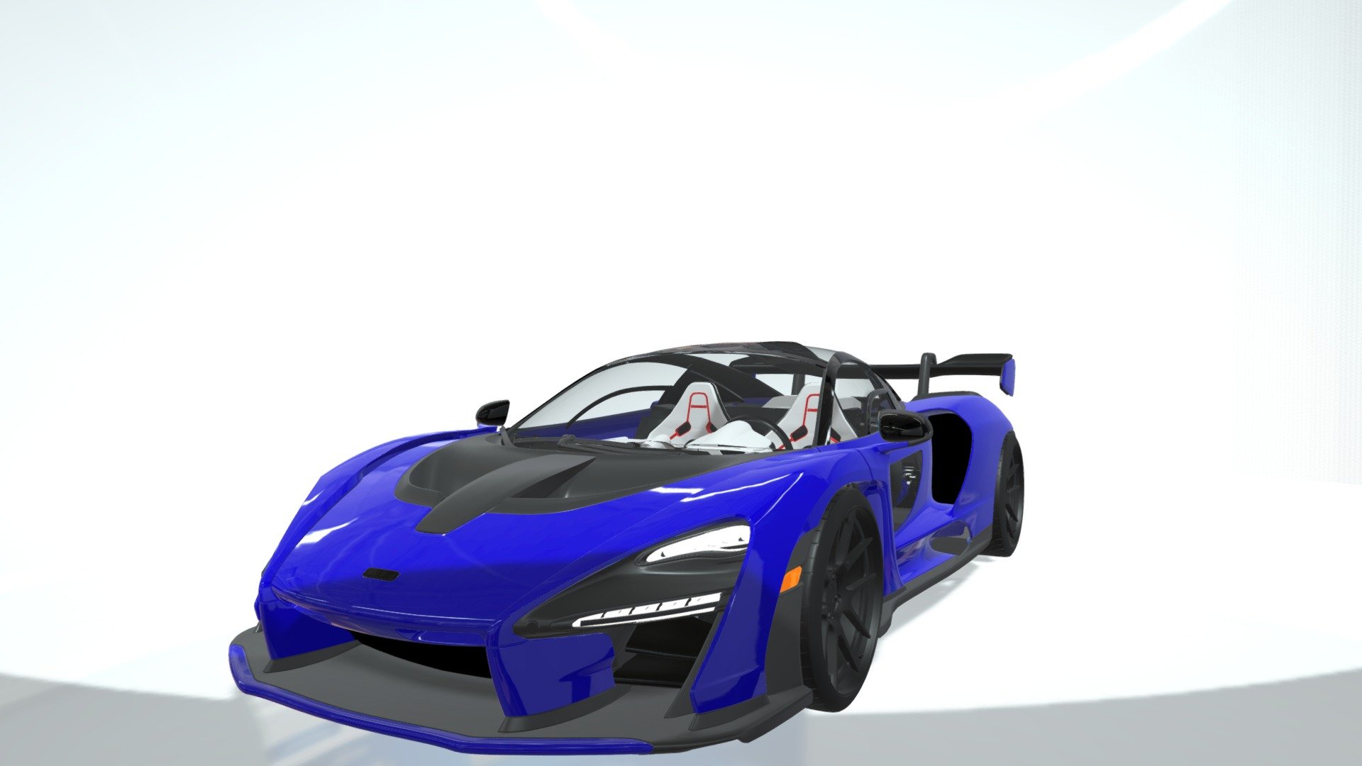 Mclaren Senna with interior - Download Free 3D model by LDawesome ...