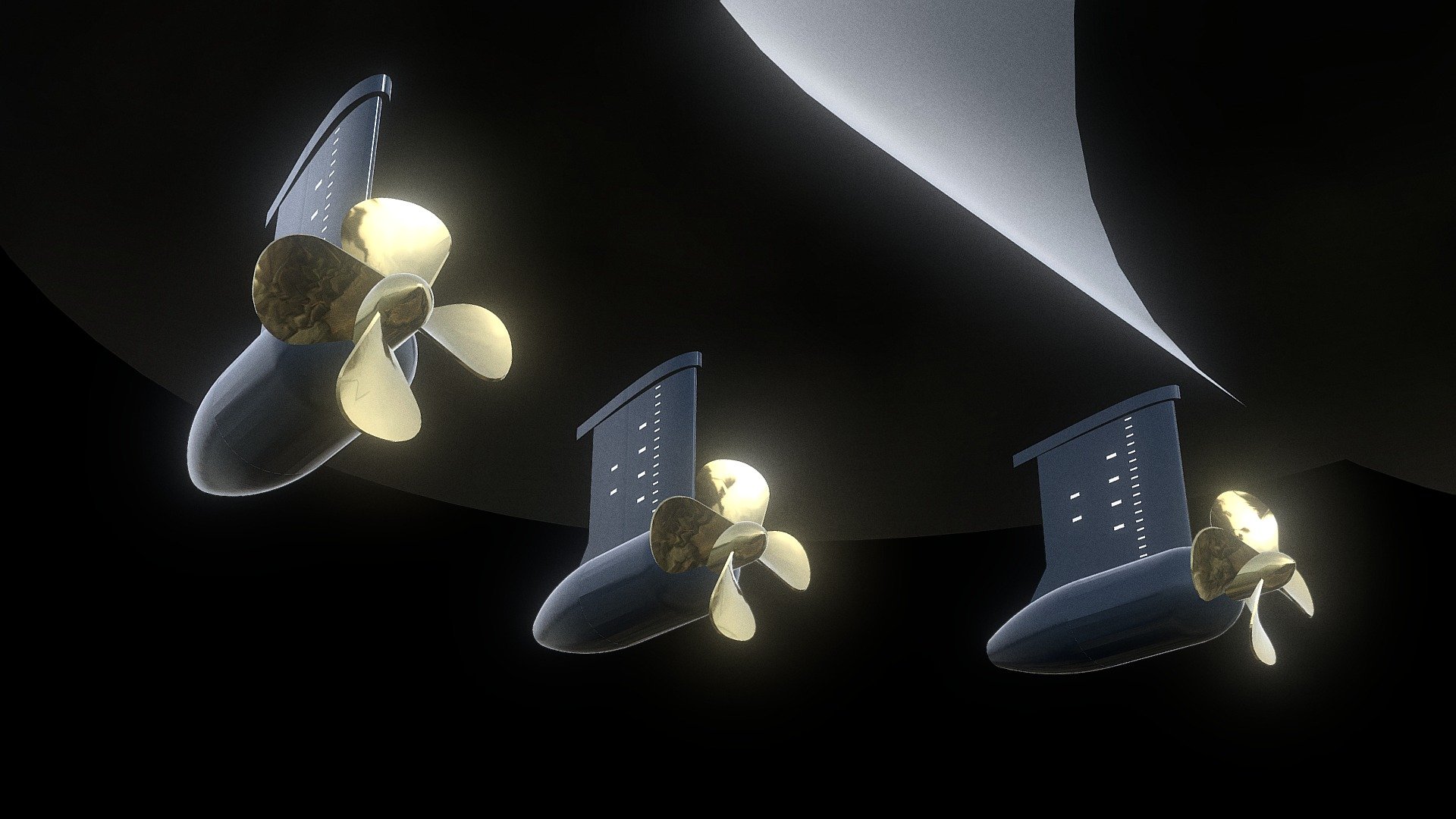 Cruise Ship Hull (With Propellers) - Download Free 3D model by LC_3D ...