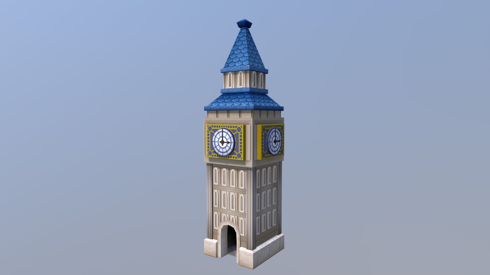 Clock Tower - 3D model by SmileBoom_SGB [230c3c2] - Sketchfab