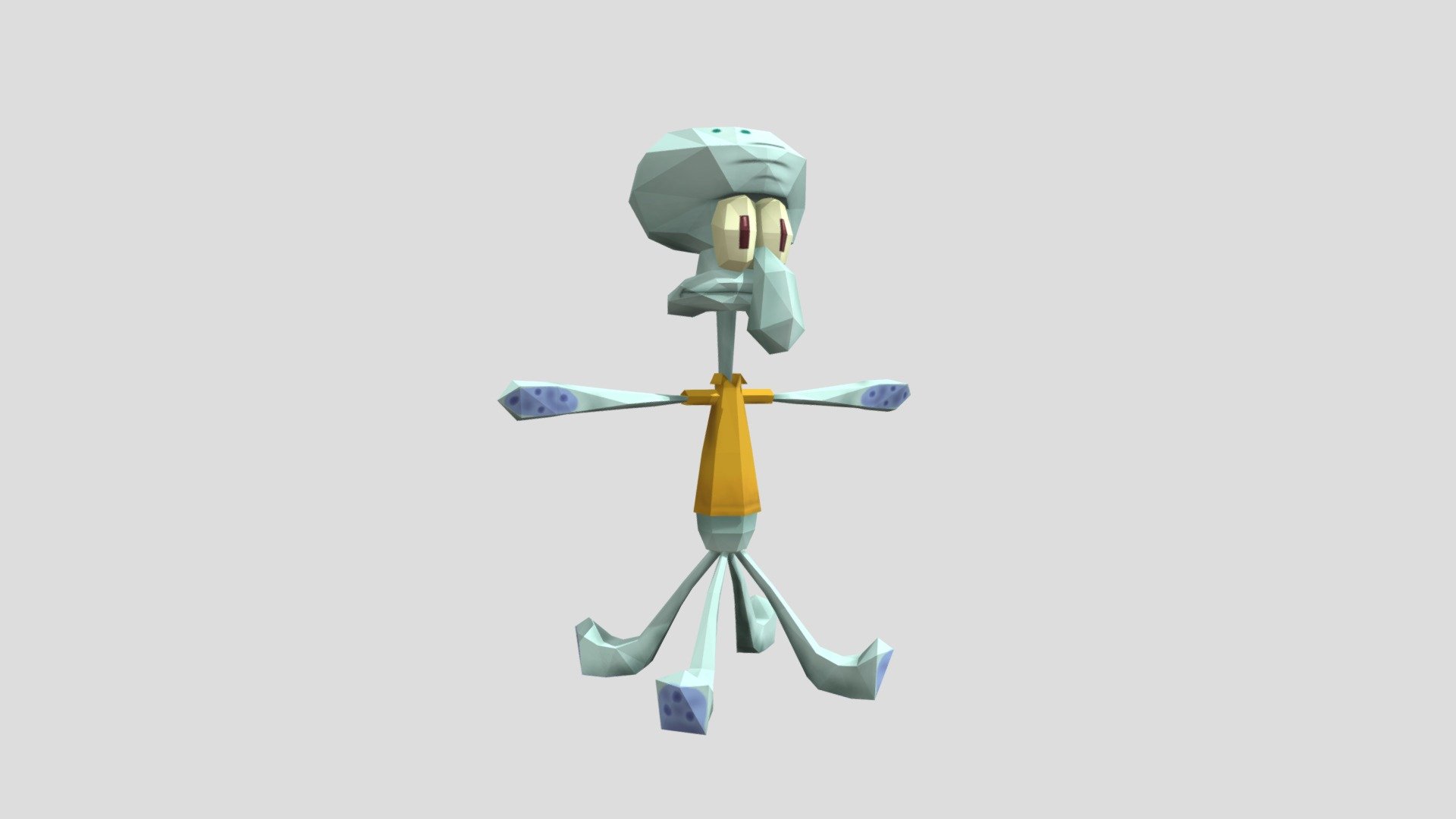 Squidward - Download Free 3D model by Gusifer719 (@Gusifer71) [230ca3e ...