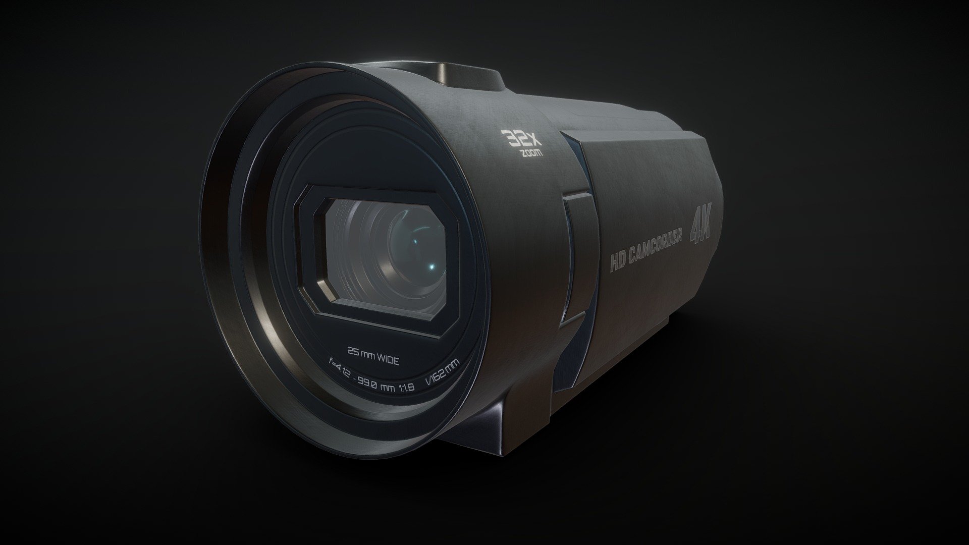 4K Camcorder - Buy Royalty Free 3D model by Rokay3D [230d021 ...