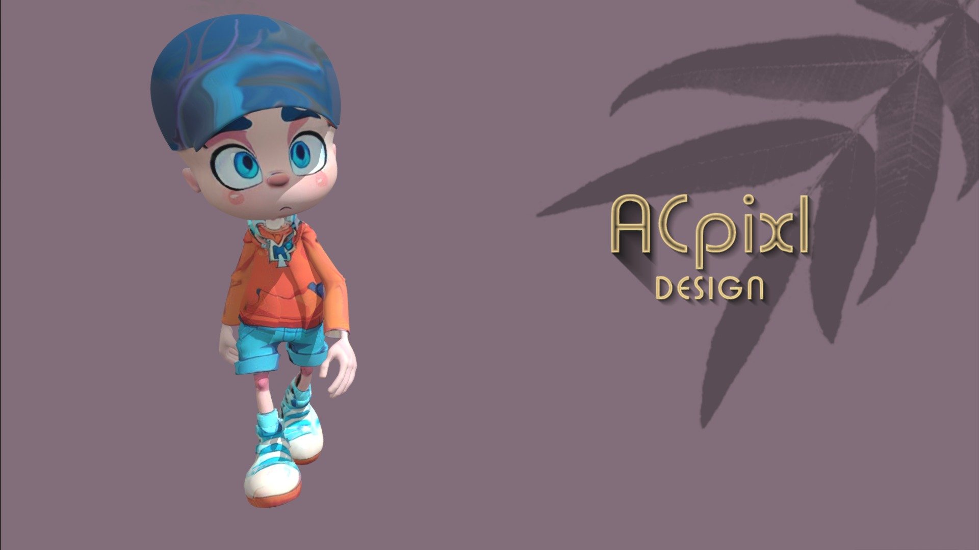 Cartoon Boy AI2 - Buy Royalty Free 3D model by ACpixl [2310da0] - Sketchfab Store