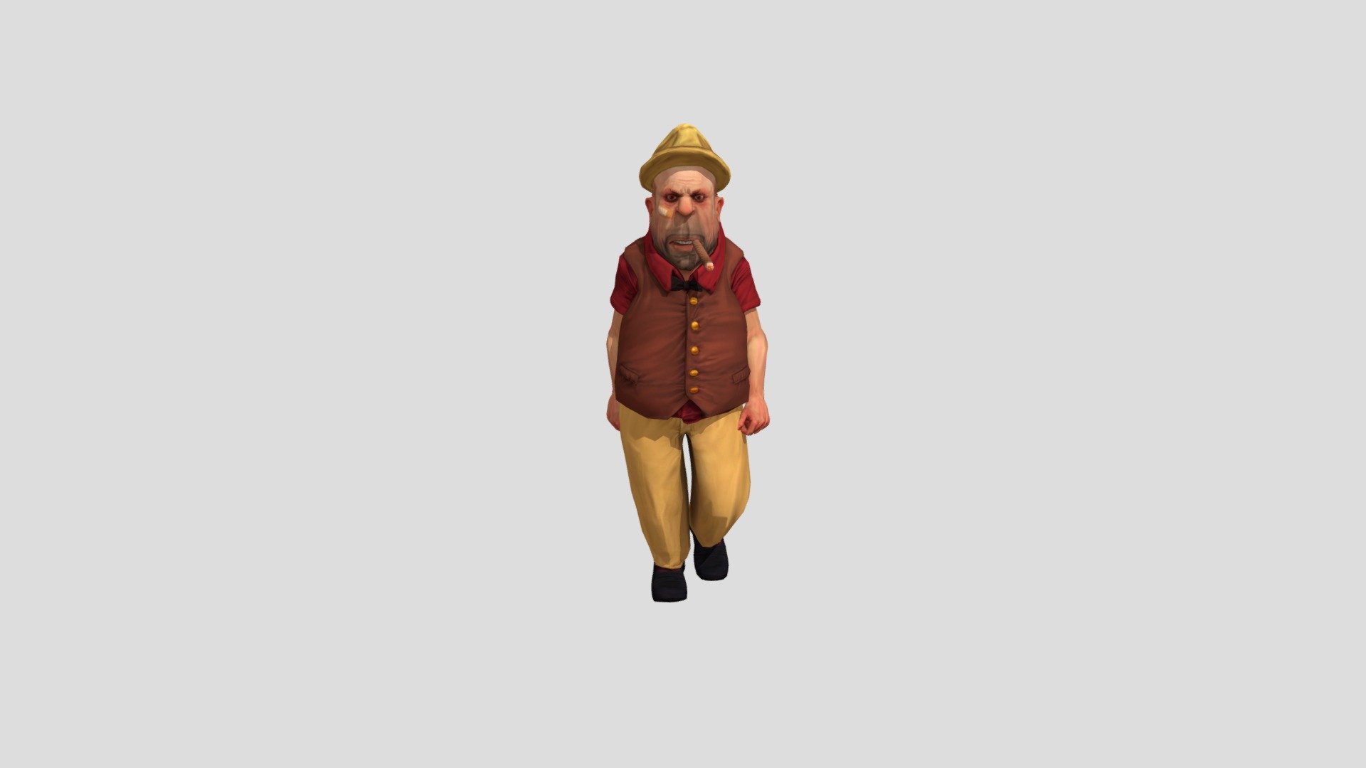 Character Walking - Download Free 3D model by saldivargomezvanesa ...