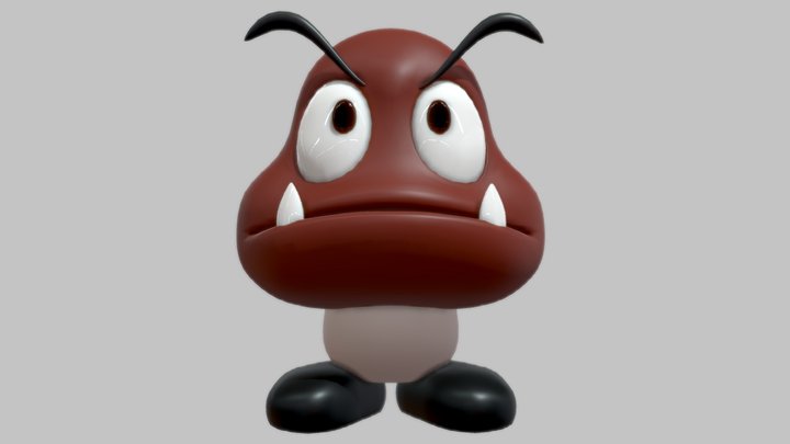 Goomba 3D models - Sketchfab