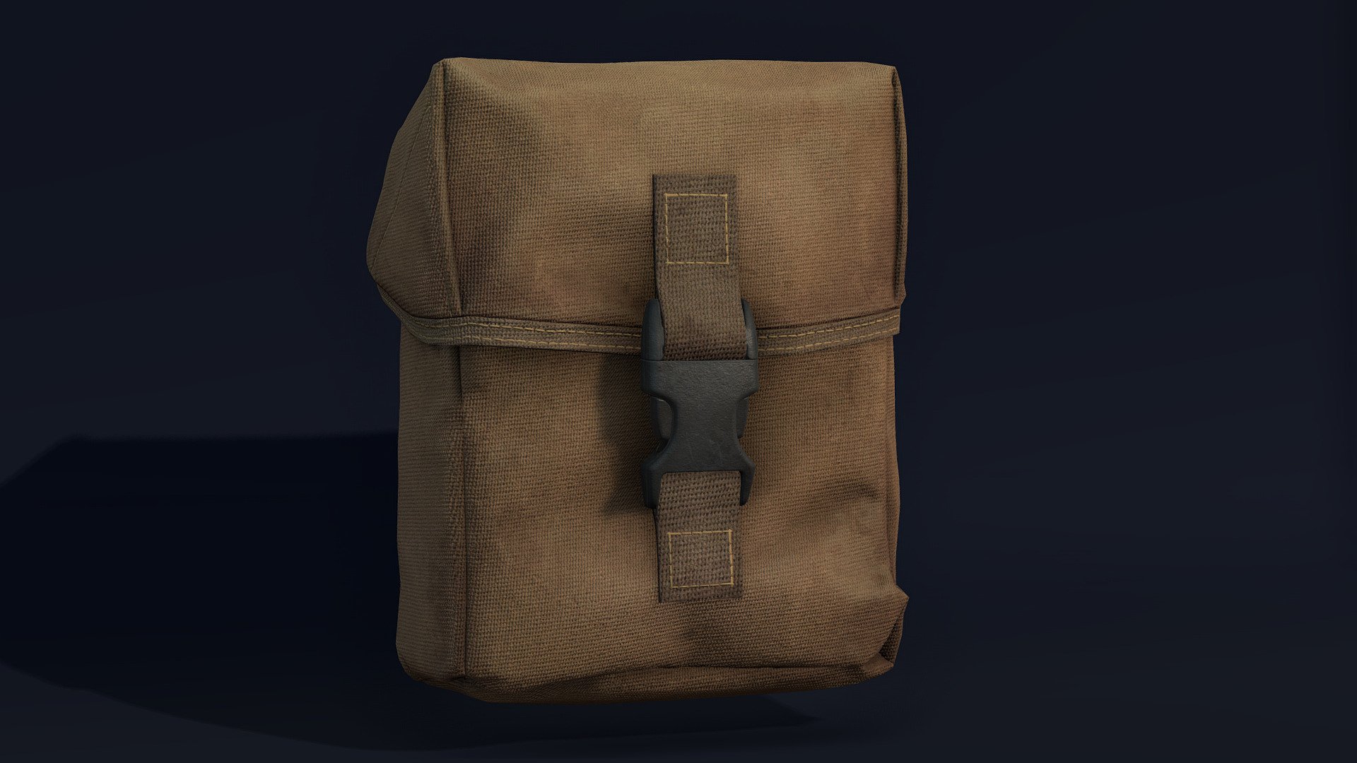 Military Combat Pouch - 3D model by ZXY_618 [23131f9] - Sketchfab