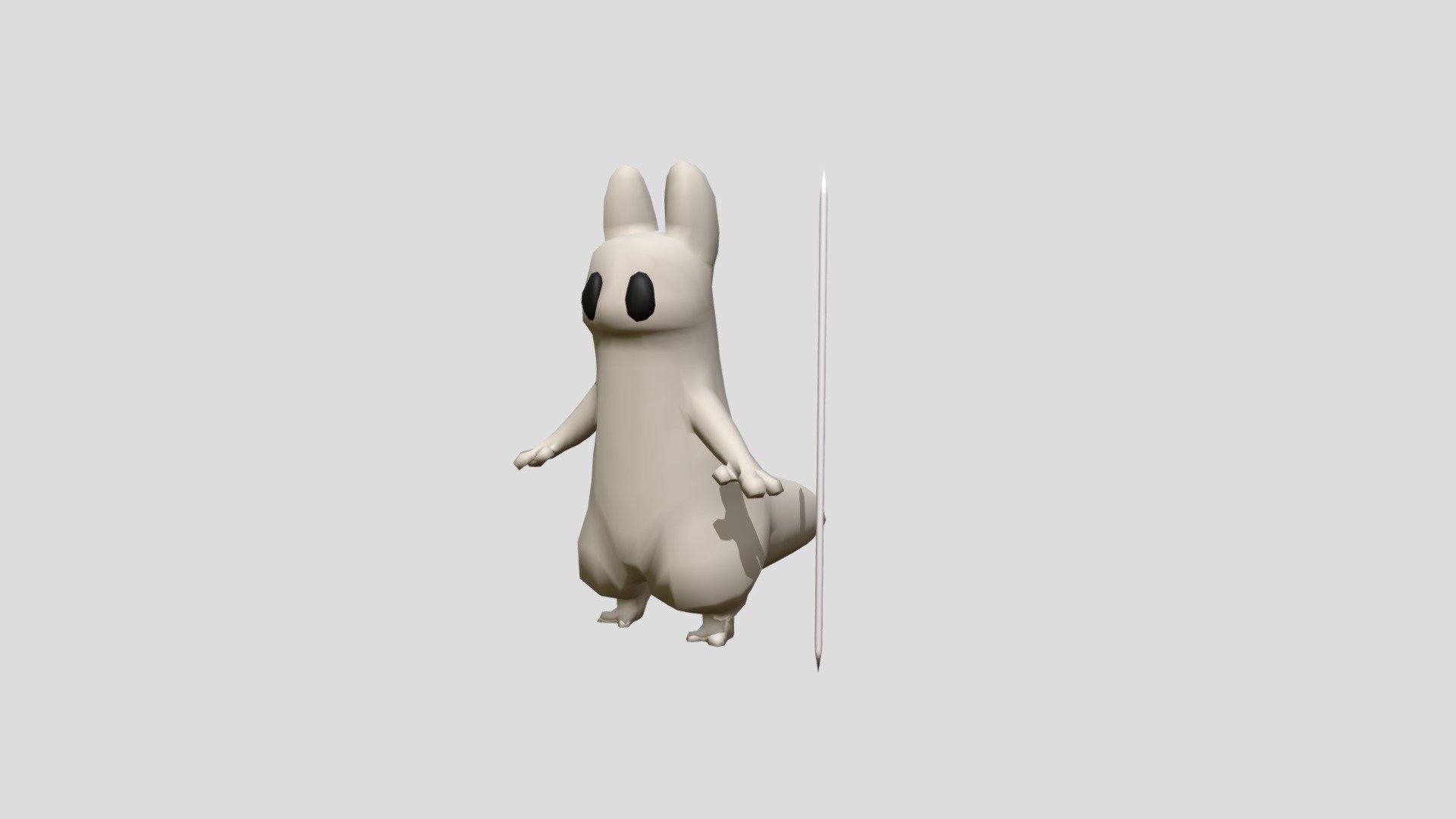 rainworld_slugcat_unrigged_model - 3D model by Sneeks [23149fb] - Sketchfab