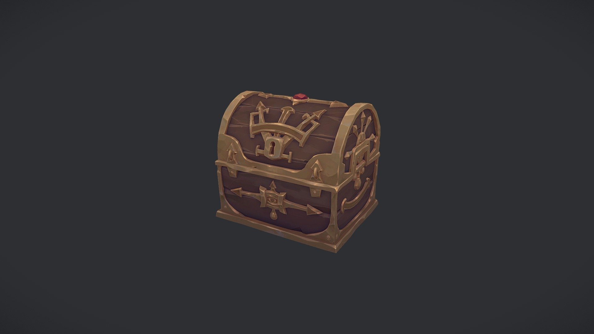 Final Fantasy 9 Treasure Chest - 3D model by Grizzlewood [23172fb ...