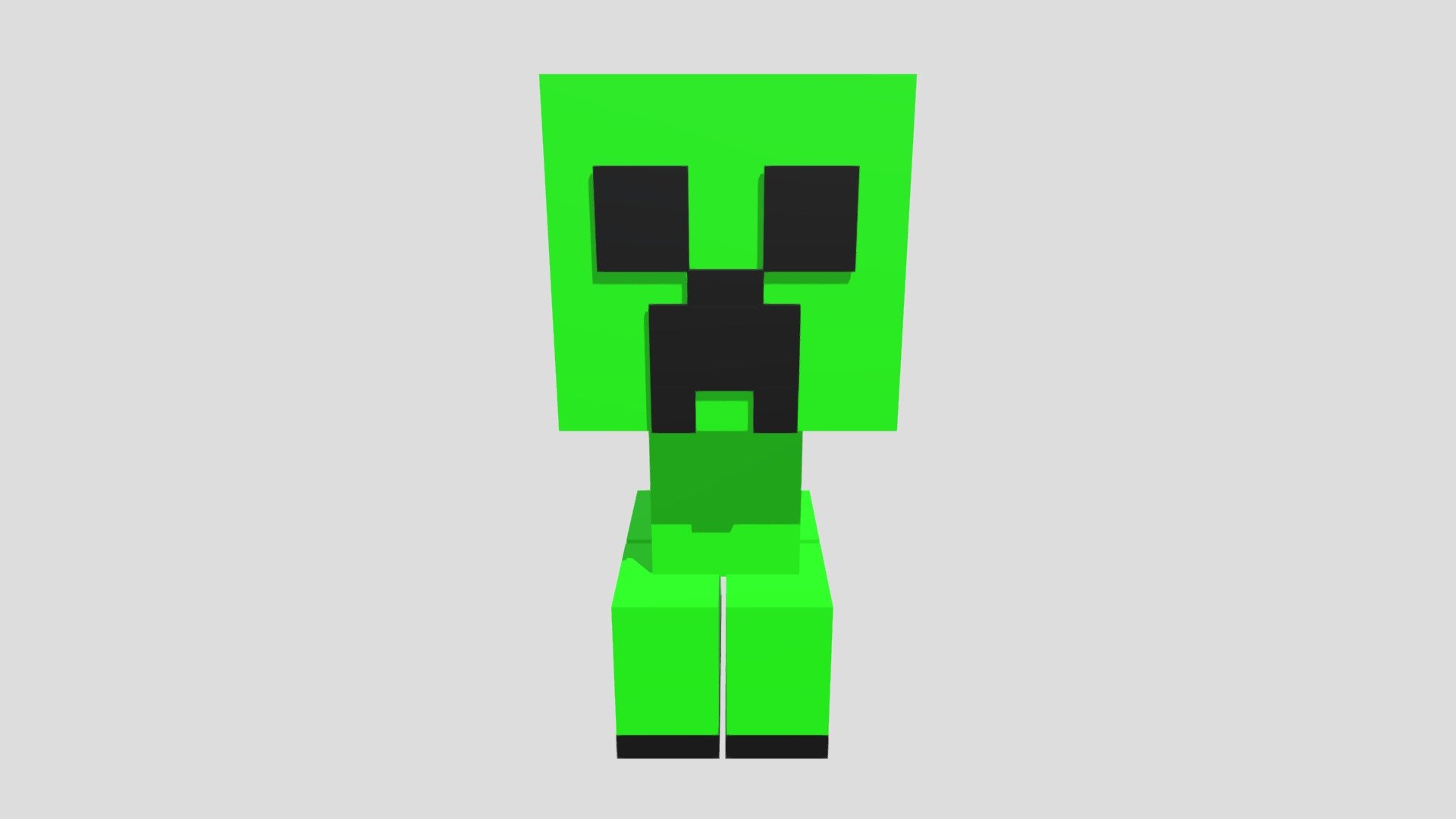Creeper V1 (By Kids) - 3D model by Ducky (@MiniTvXD) [2317ed8] - Sketchfab