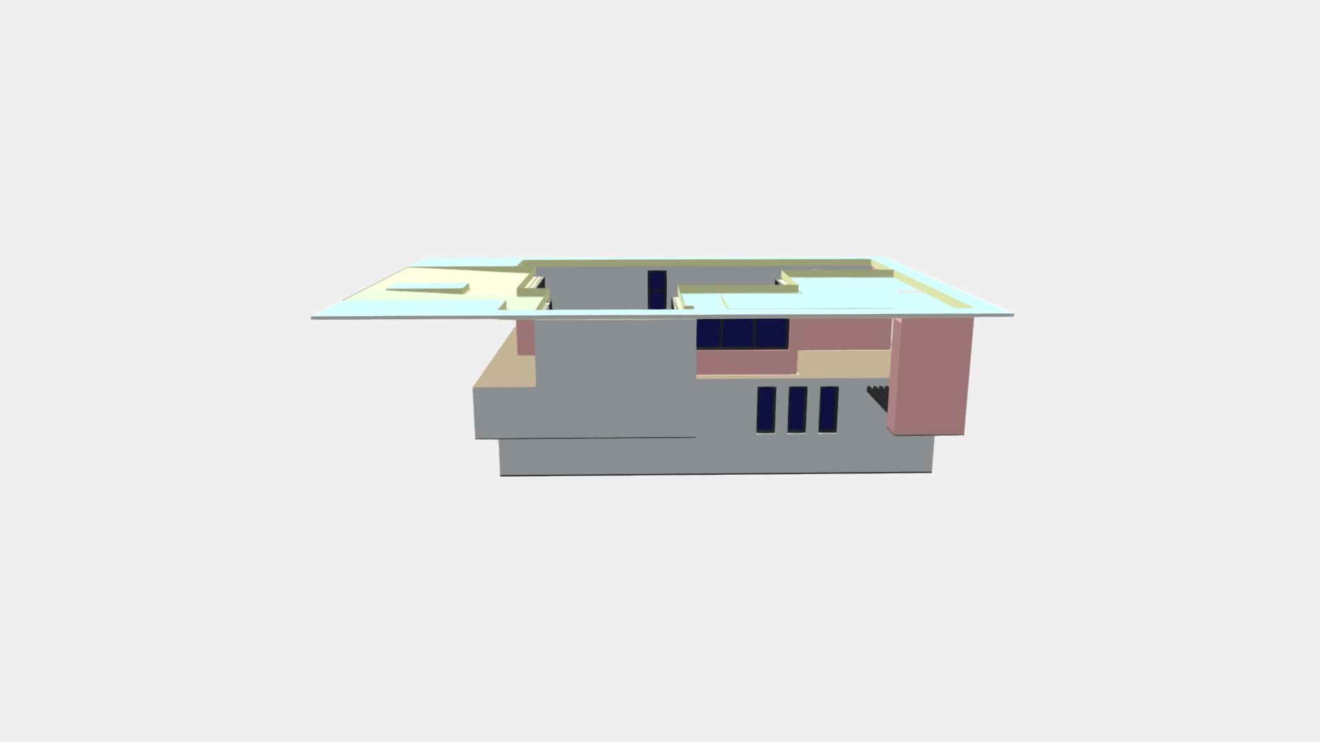 Modern House_3_fbx - 3D model by axycomdesign [2318d5a] - Sketchfab
