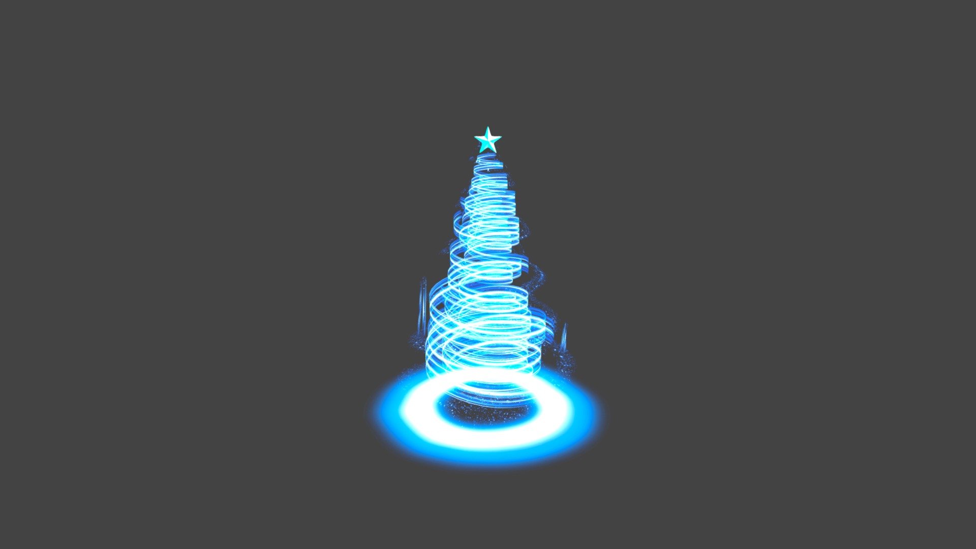 Portal Light Streaks Christmas Tree - Buy Royalty Free 3D model by ...