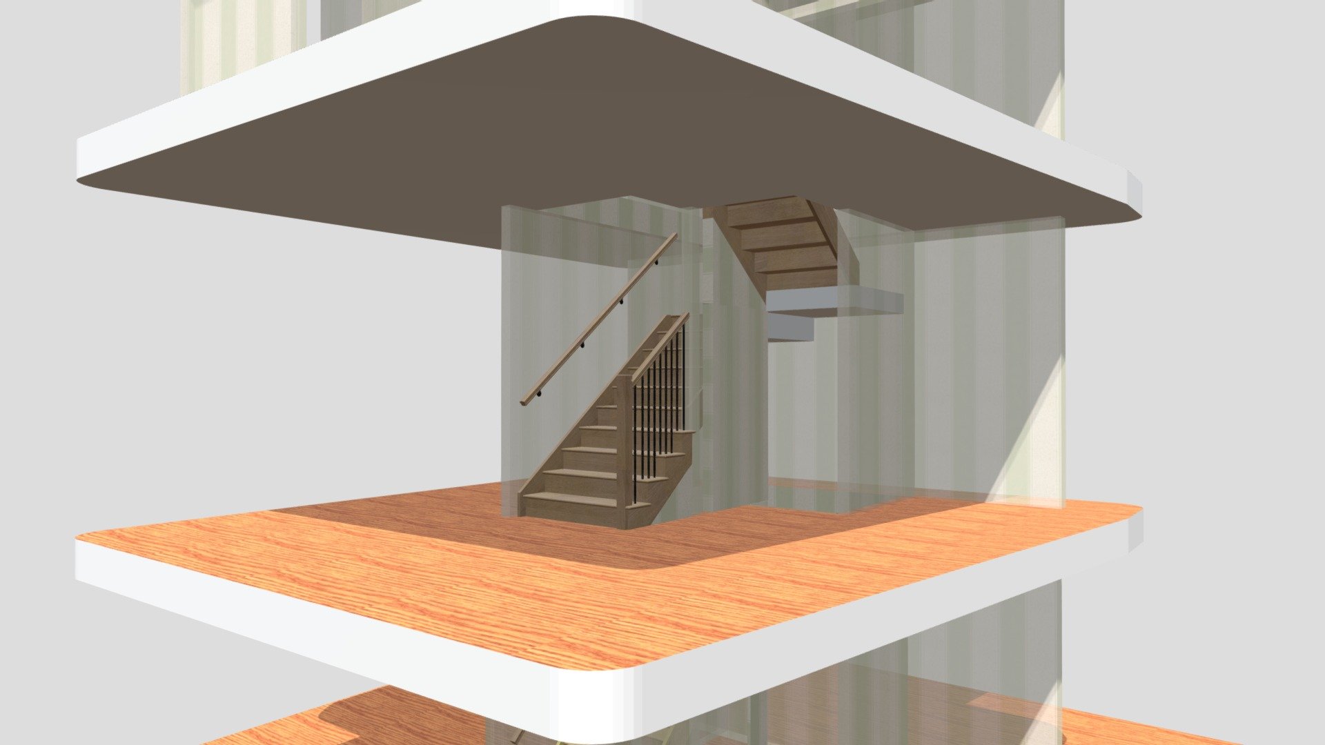 8294-C - 3D model by Accurate Stairs and Railings (@Accurate) [231f288 ...