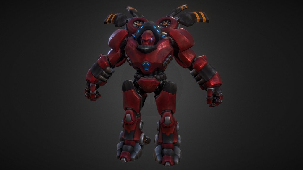 Forced Showdown - Mech Suit - 3D model by Martin Prestegaard ...