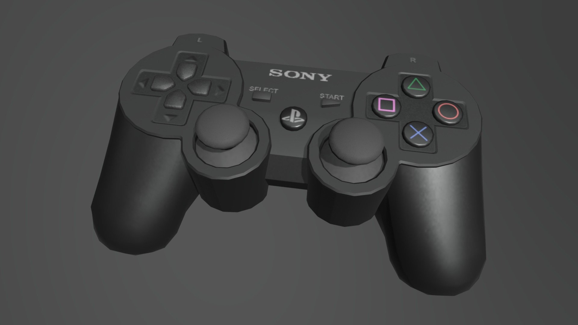 PlayStation 3 DualShock Controller - 3D model by HazelnutAUS [23207e7 ...