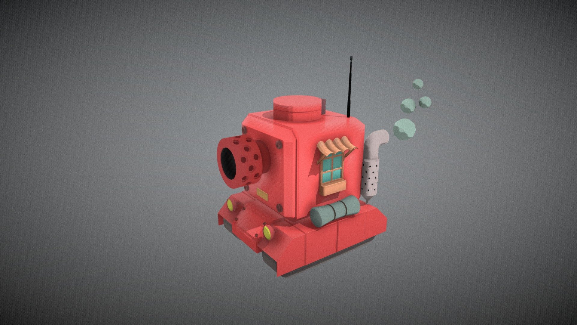 Tank - 3D model by minhdinh158 [2324937] - Sketchfab