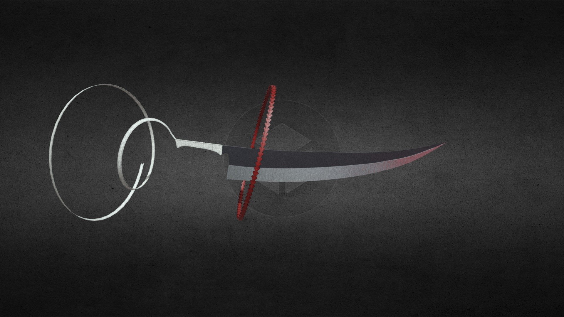 Fanart Zanpakuto Zangetsu | Bleach - 3D model by ViedraRo [2324e03 ...