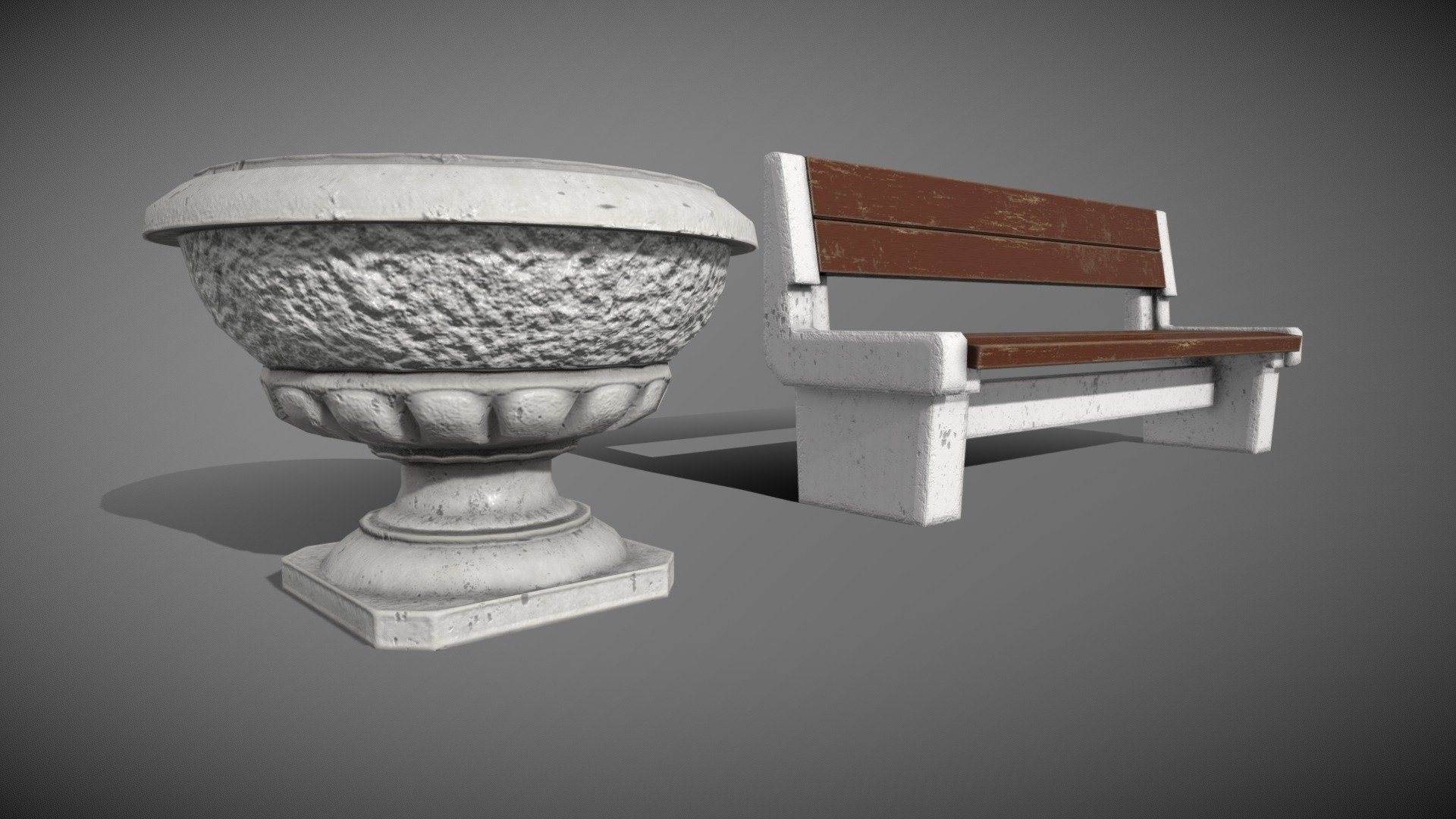 Outdoor urban props - Buy Royalty Free 3D model by Moon_Studio [232601d ...