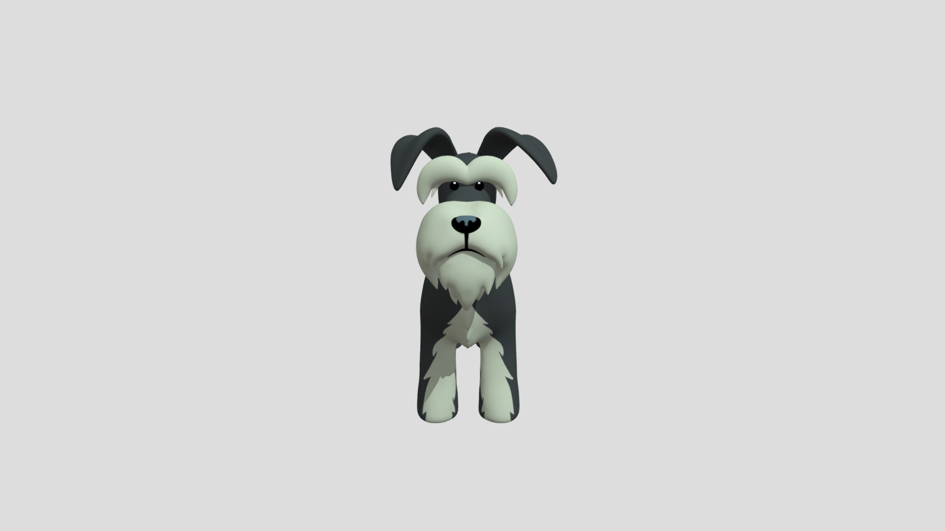 Schnauzer - 3D model by fudailshajahan [23277cb] - Sketchfab
