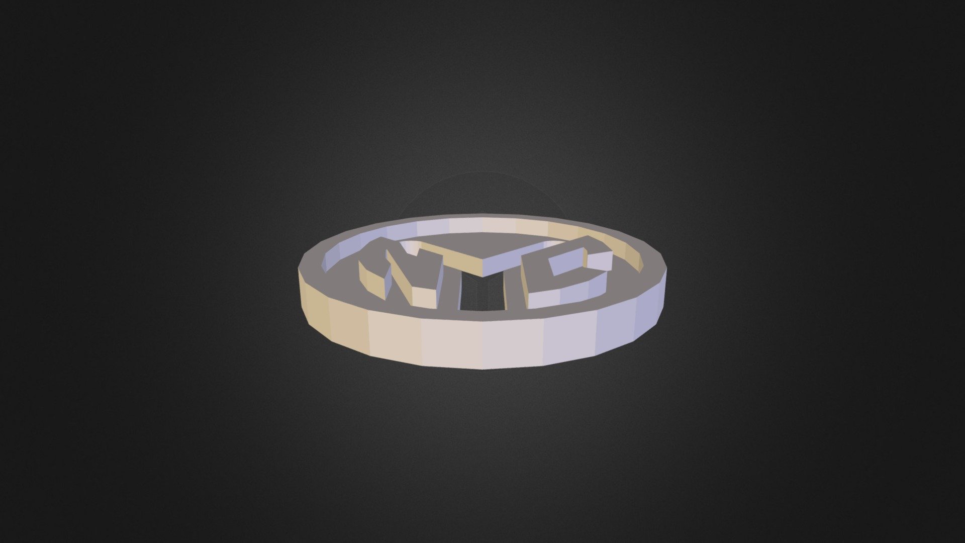 Old NYC Subway Token - 3D model by 3dindustries [232b259] - Sketchfab
