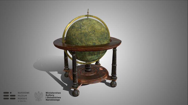 Globe 3D models - Sketchfab