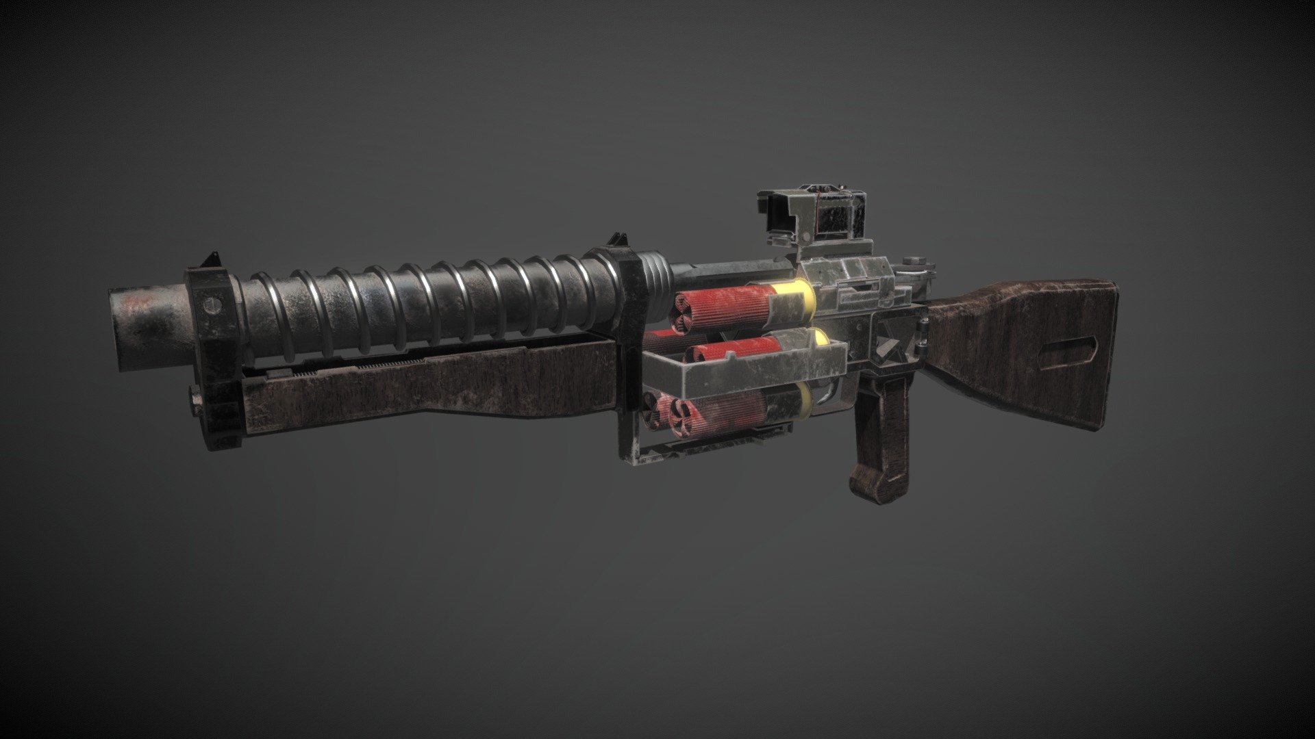 metro exodus gun model - 3D model by Rohit Singh (@bishtrohit1701 ...