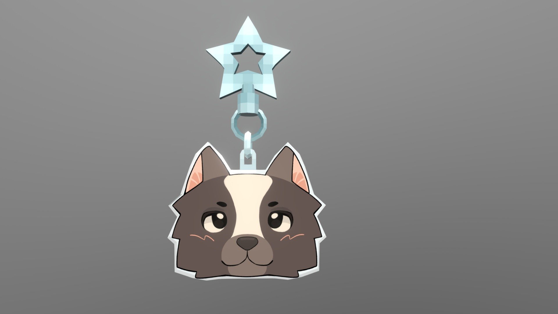 keychain - 3D model by mistrum [232dea1] - Sketchfab
