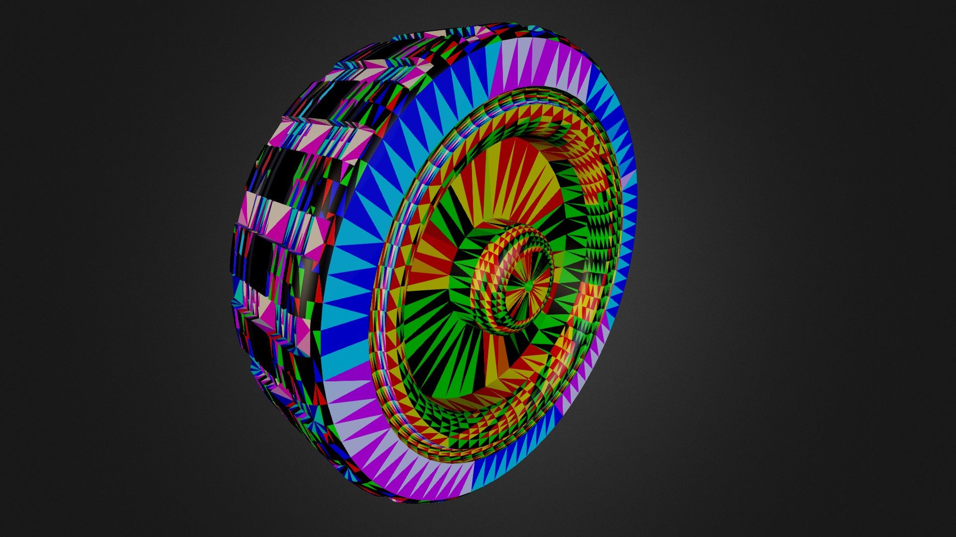 wheel - 3D model by waadhammad [23325b9] - Sketchfab