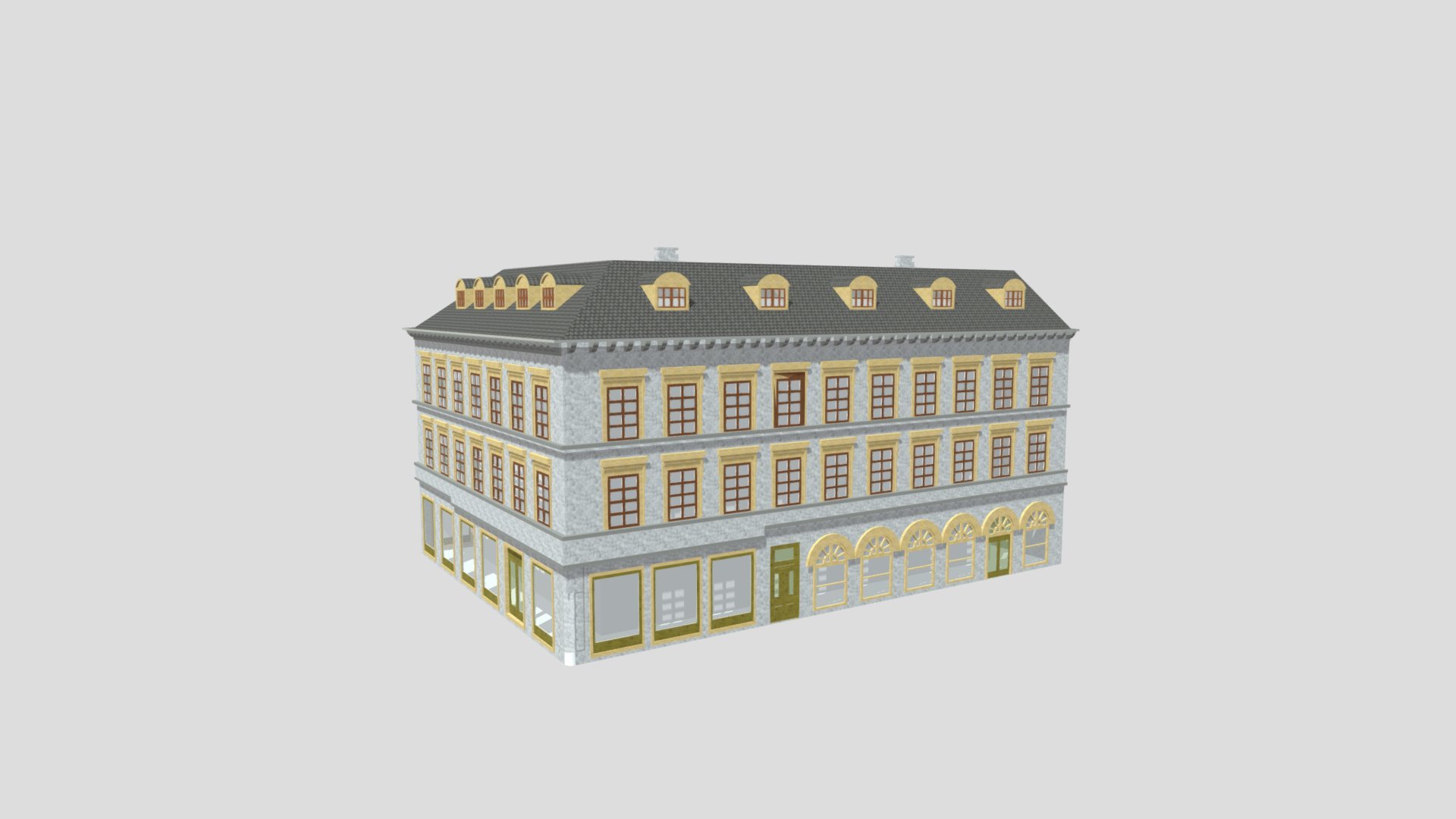 Gutenbergplatz 10 - Download Free 3D model by LUX4D [2332b37] - Sketchfab