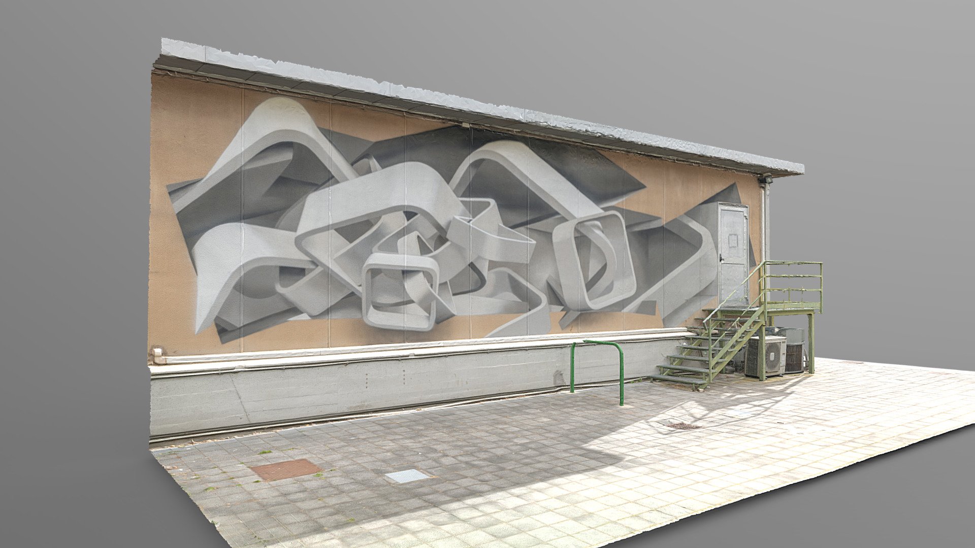 Peeta EAD mural 3d scan - 3D model by Blue Scans (@boat_dfk) [2332e6e ...