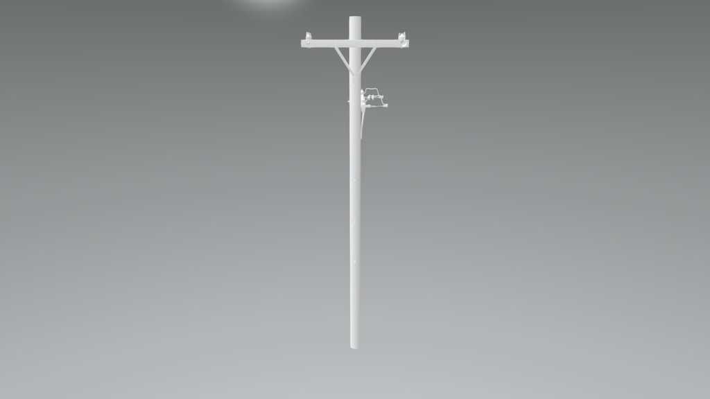 Telephone Pole - 3D model by Artegraficopr [23336ee] - Sketchfab