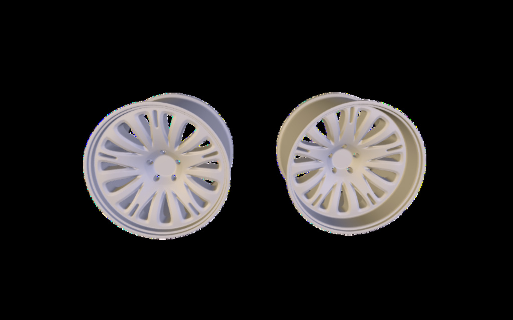 Normal and Deep Dish Wheels - 3D model by AnthonysToolbox [2335d96 ...