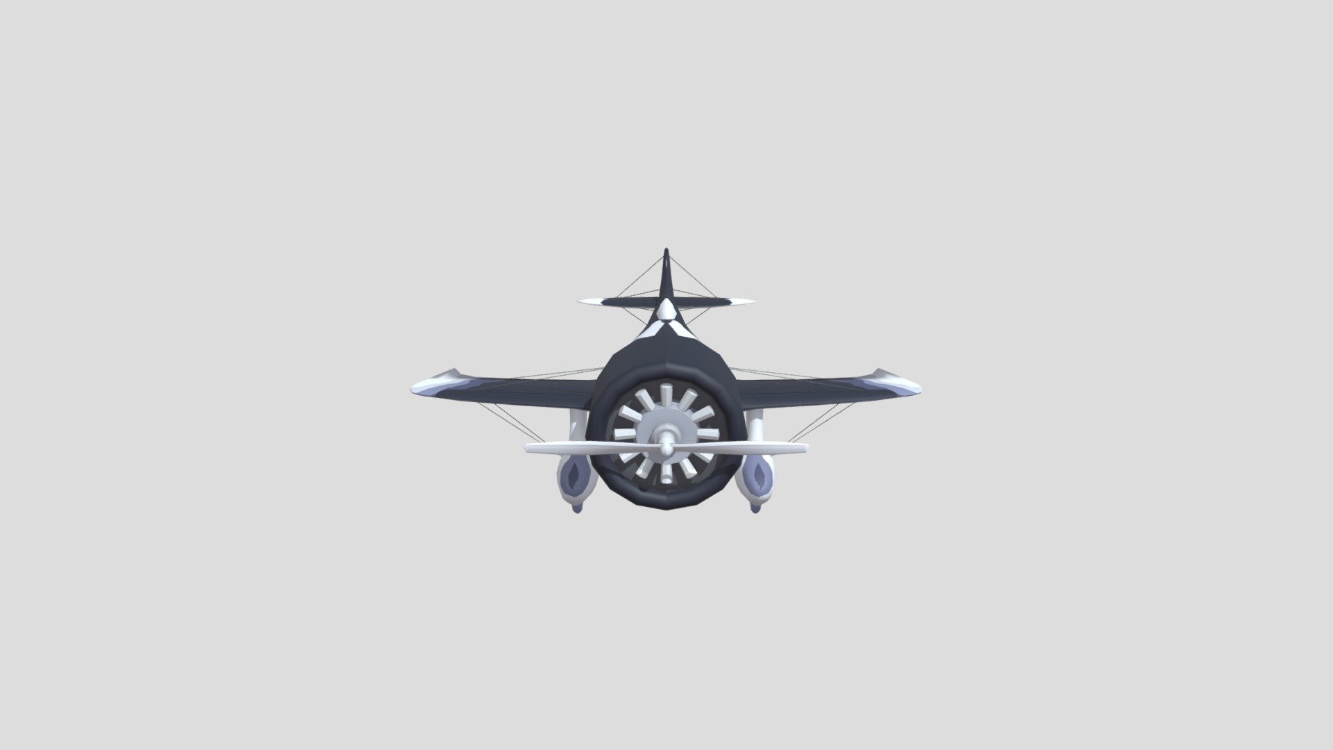 DAE - Aircraft 03, Color Block out - 3D model by Oskar Lundmark K ...