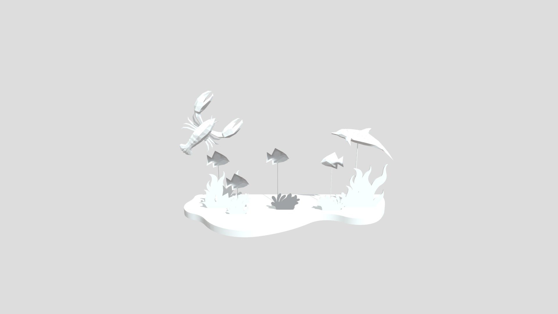 Sea Cute - 3D model by catlac8120 [2336cd8] - Sketchfab