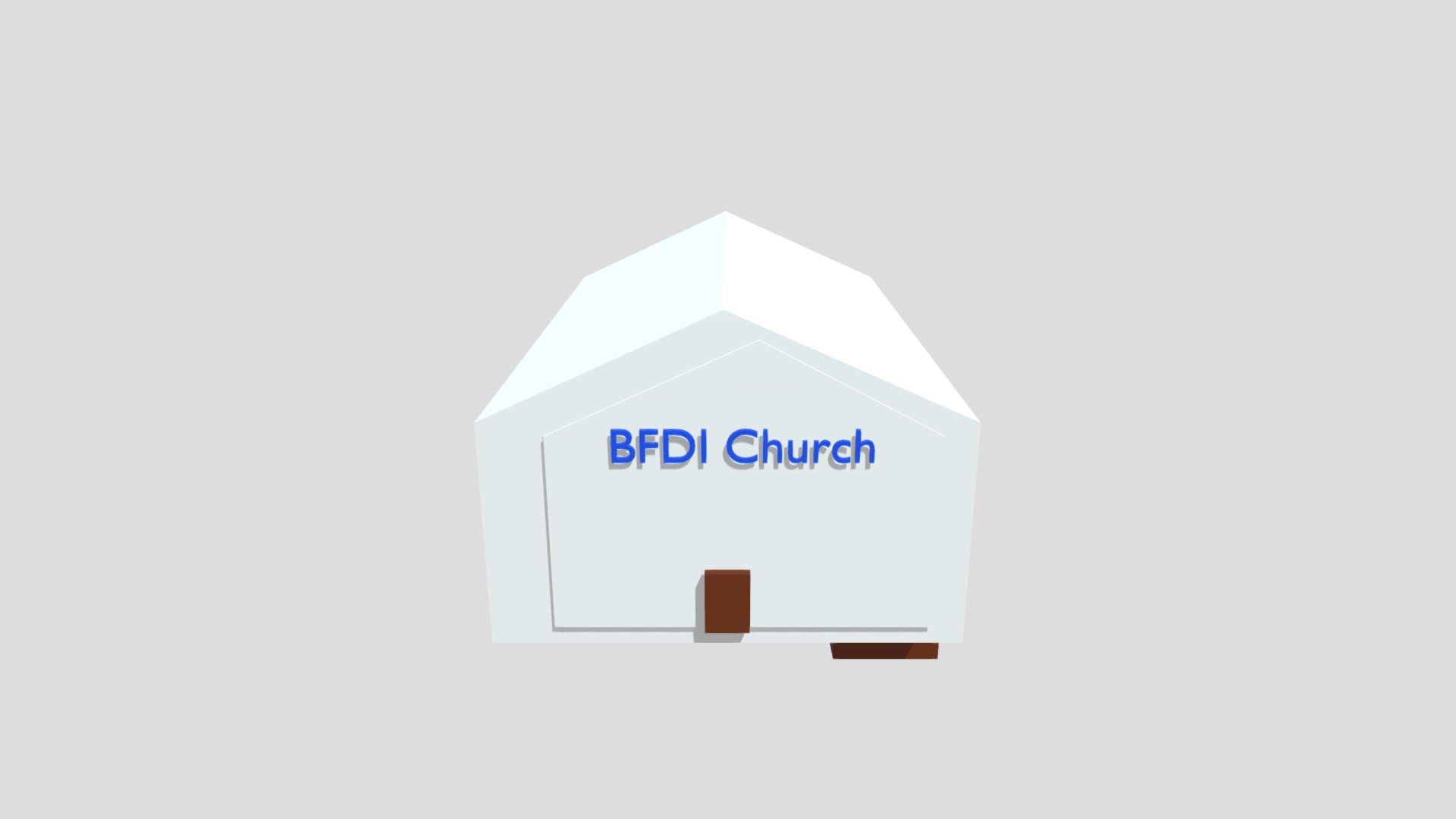 BFDI Church - Download Free 3D model by Gummibar gumy bear ...
