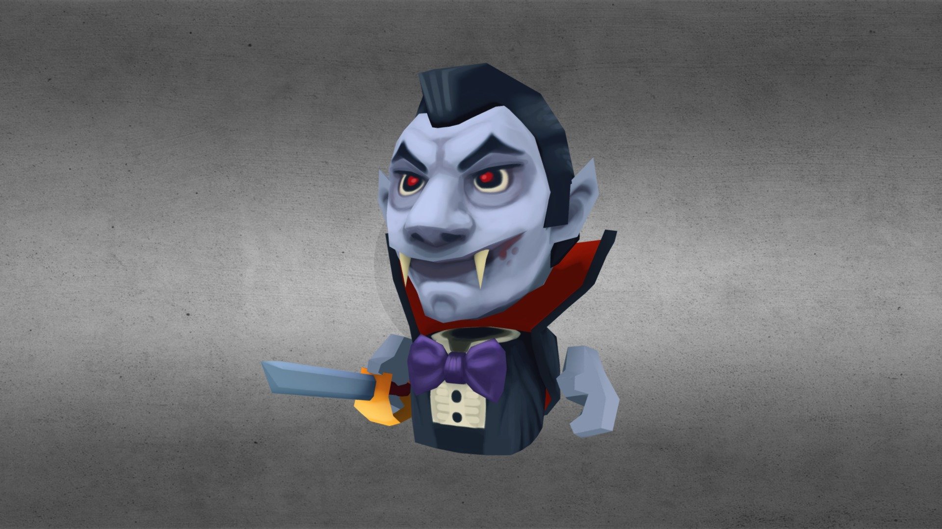 Hero Vampire - 3D model by patatajec [2337af6] - Sketchfab