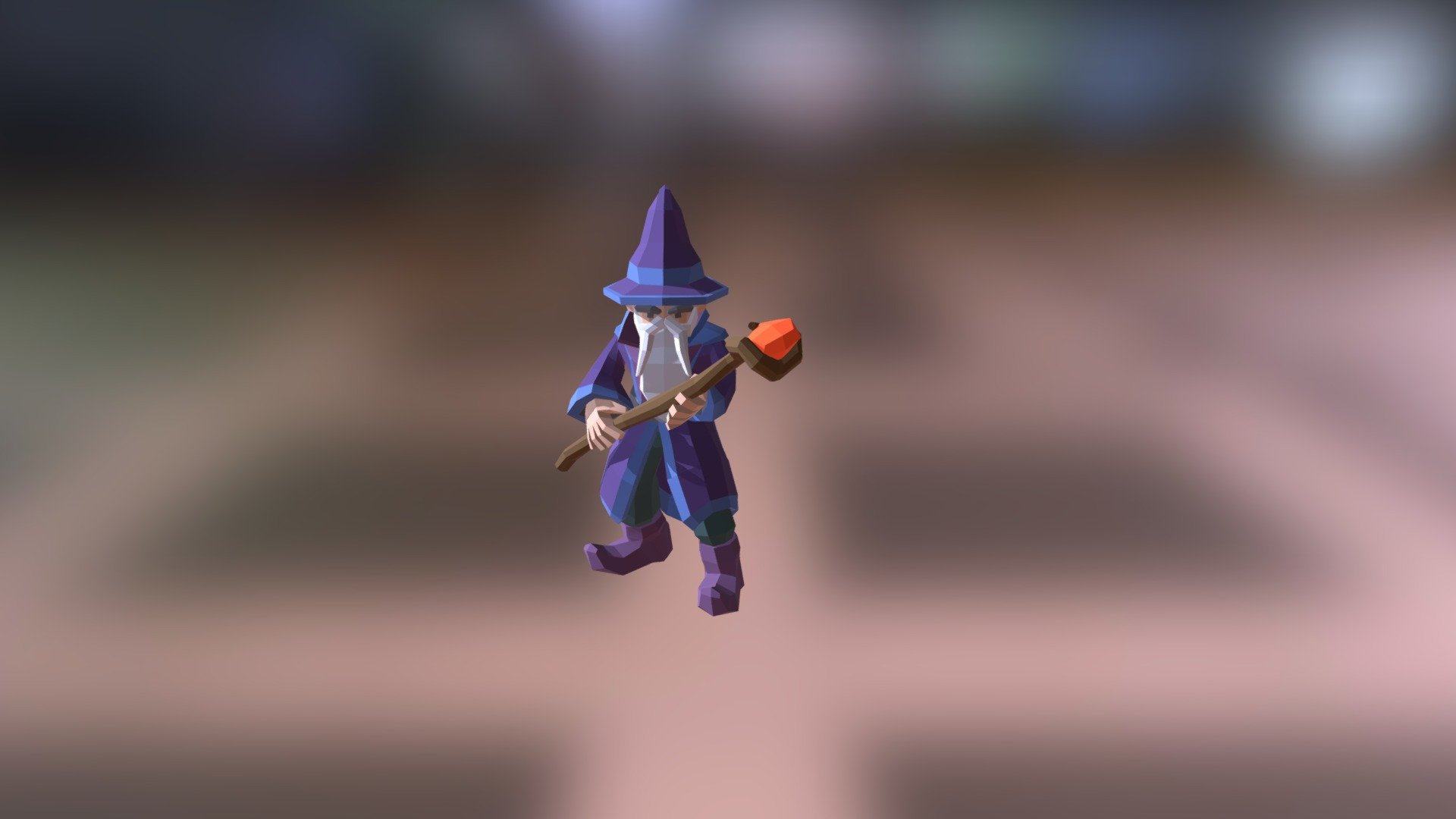 Mage - 3D model by MafuGames [233a0a7] - Sketchfab