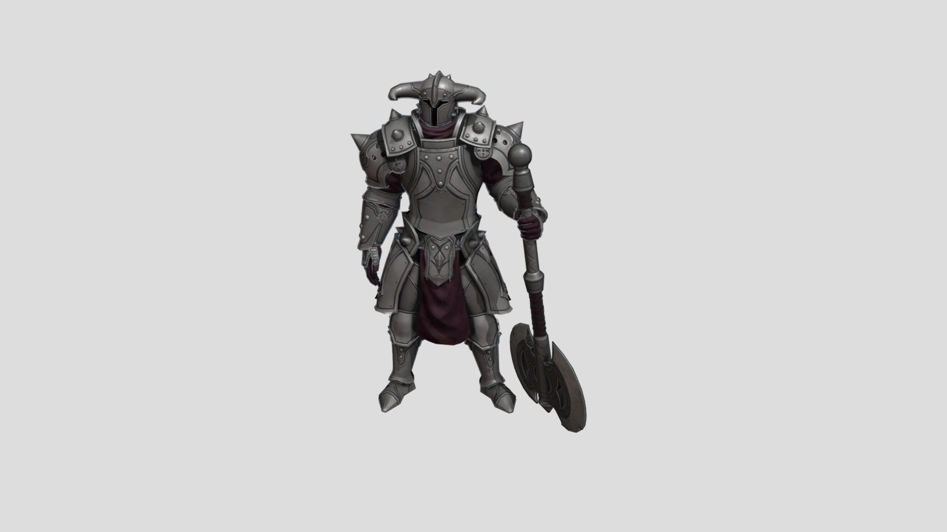 Bulky_knight - 3D model by alievnur43 [233af49] - Sketchfab