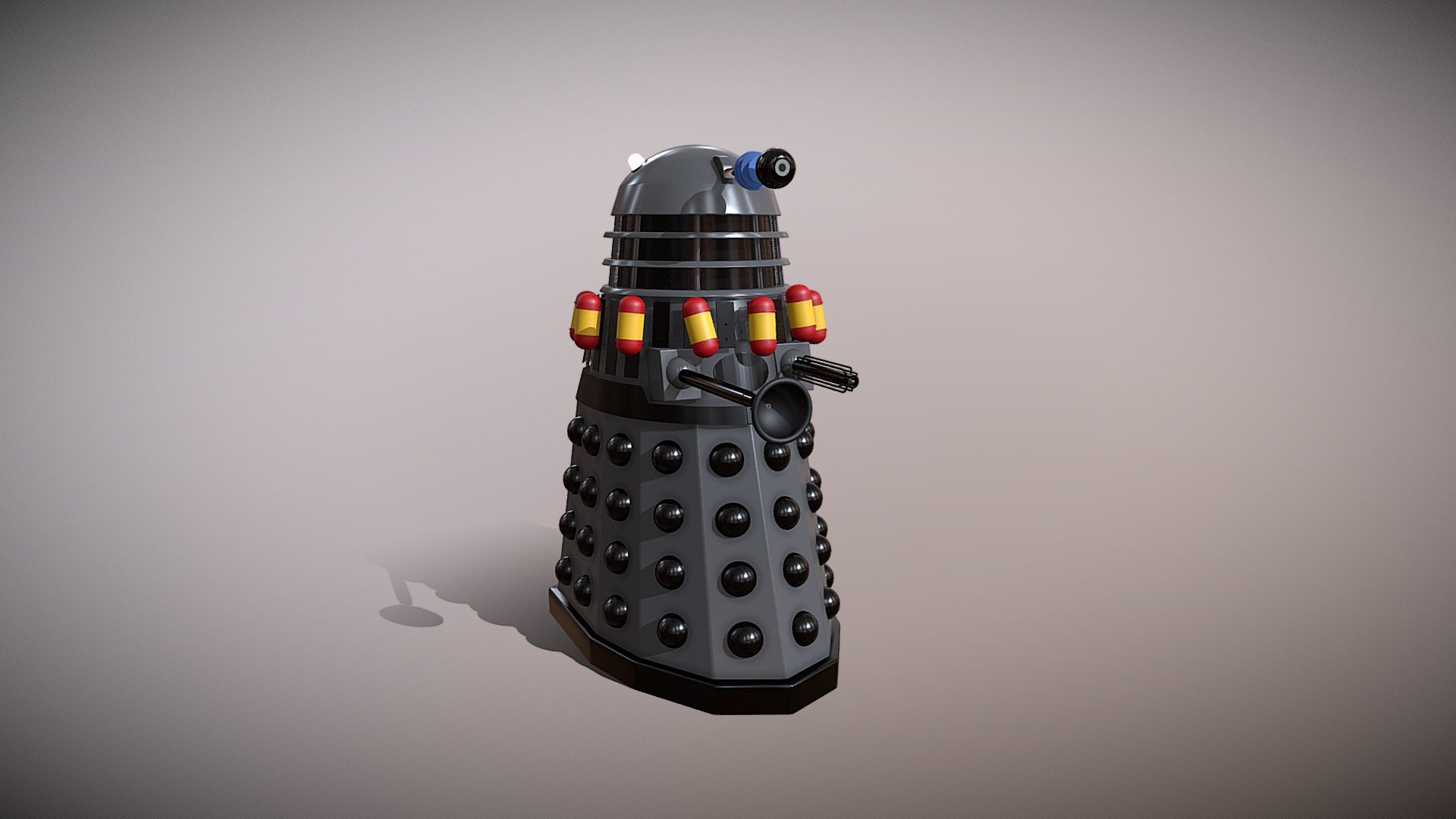 MK3 Dalek - Destiny Of The Daleks - Download Free 3D model by timblewee ...