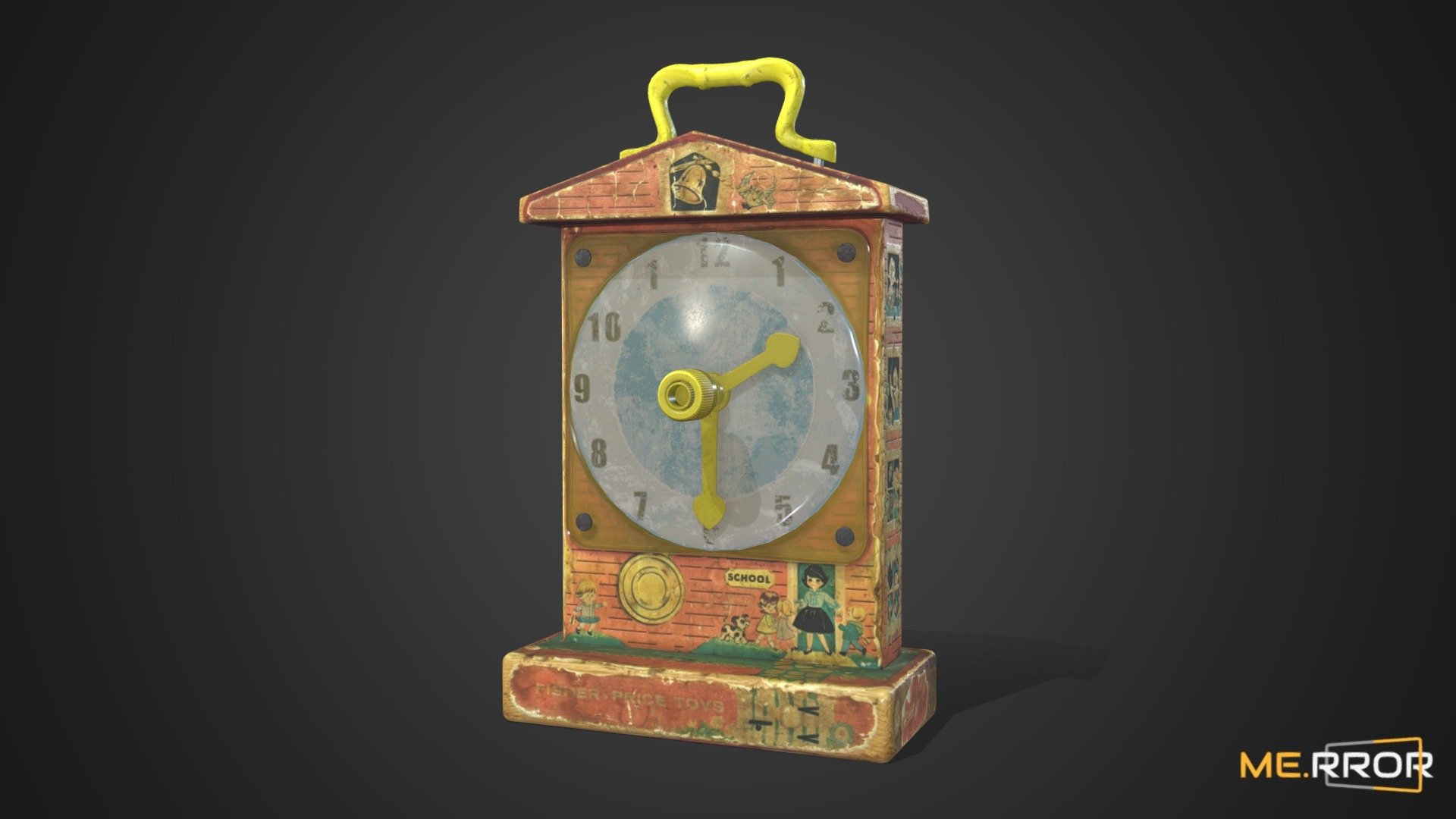 [Game-Ready] Old Clock Toy - Buy Royalty Free 3D model by ME.RROR ...