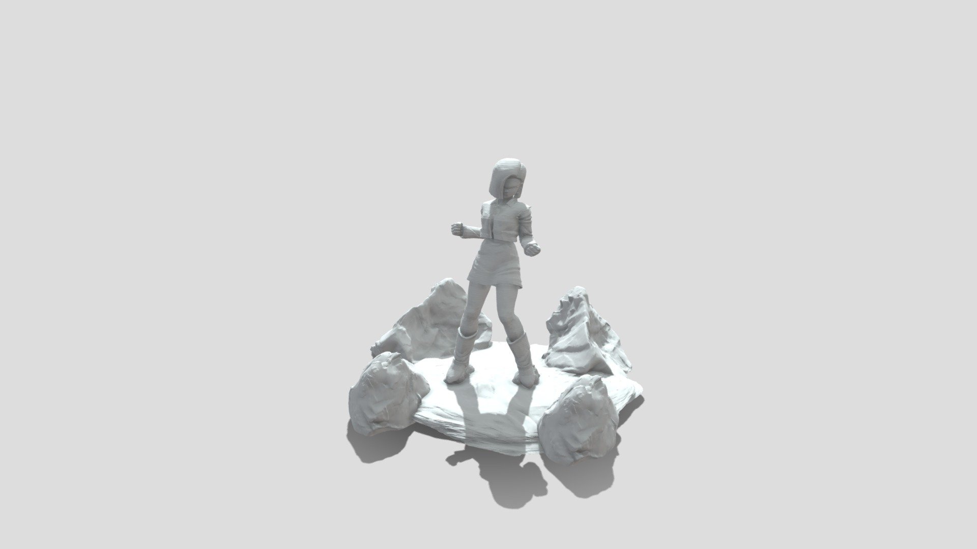 Android 18 Con Base - 3D model by ARTresD (@rllgonzalo) [234046a ...