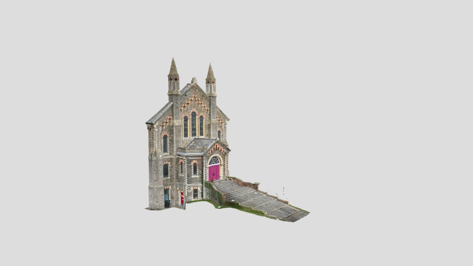 Conway Methodist Church Cardiff - 3D model by DigitalReality3D [2341d24 ...