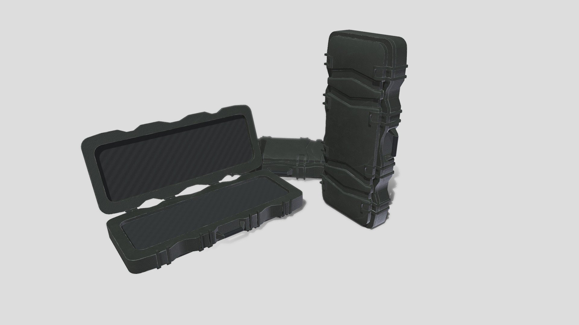Gun Case - 3D model by A_W [2342051] - Sketchfab