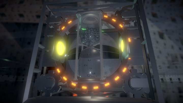 Hourglass-clockwork-animation 3D models - Sketchfab