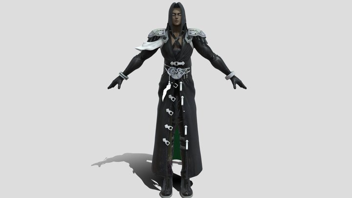 Sephiroth 3D models - Sketchfab