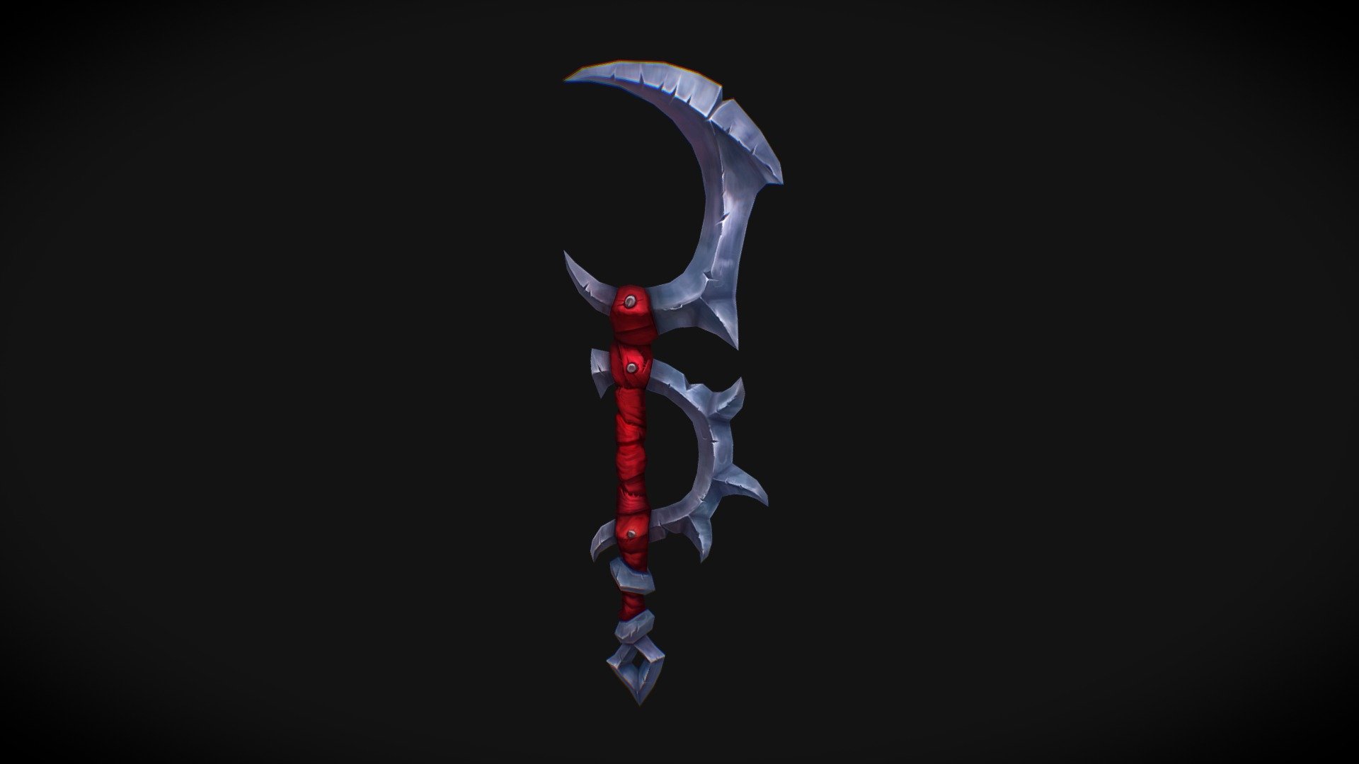 Hand_Painted_Polearm - Buy Royalty Free 3D model by Lance ...